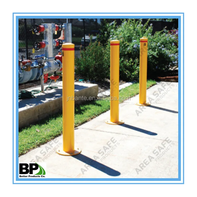 U Shaped Pipe Bollards Retractable and Removal Bollards Steel Bollards ...