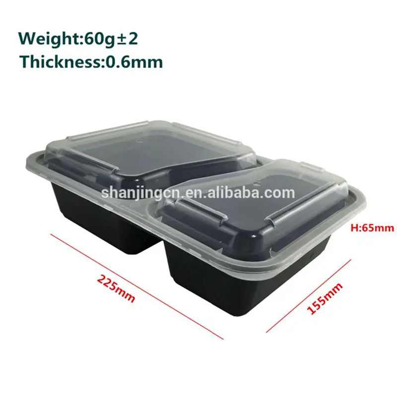 Transparent Plastic Food Containers - Airtight & Microwavable