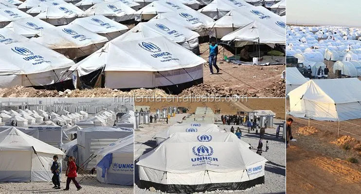 4.4x6m Family Refugee Tent - Durable, Waterproof & Spacious