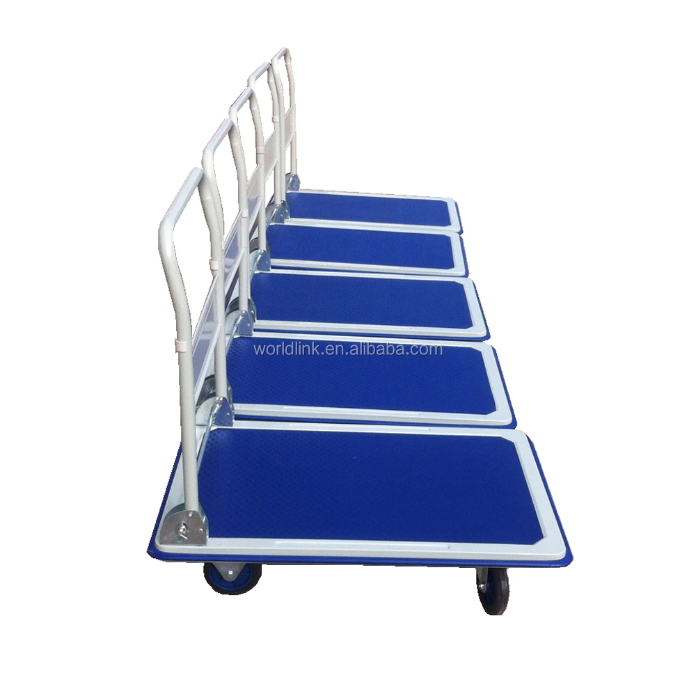 4 Wheels Folding Moving Steel Pallet Platform Cart - Buy Platform Cart ...