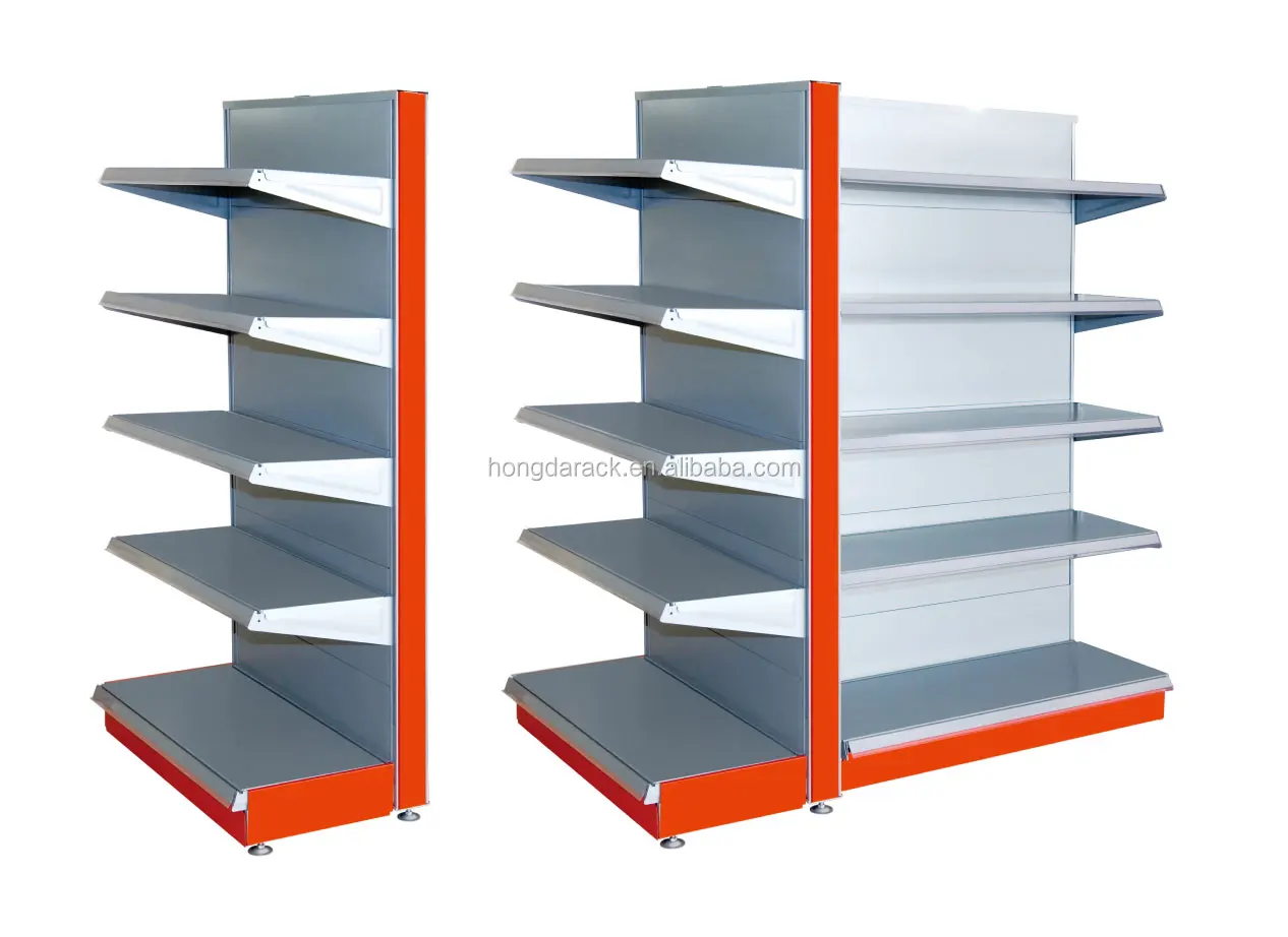 Double Side Supermarkets Rack Shelf Gondola Grocery Store Shelving ... Double Side Supermarkets Rack Shelf Gondola Grocery Store Shelving ...