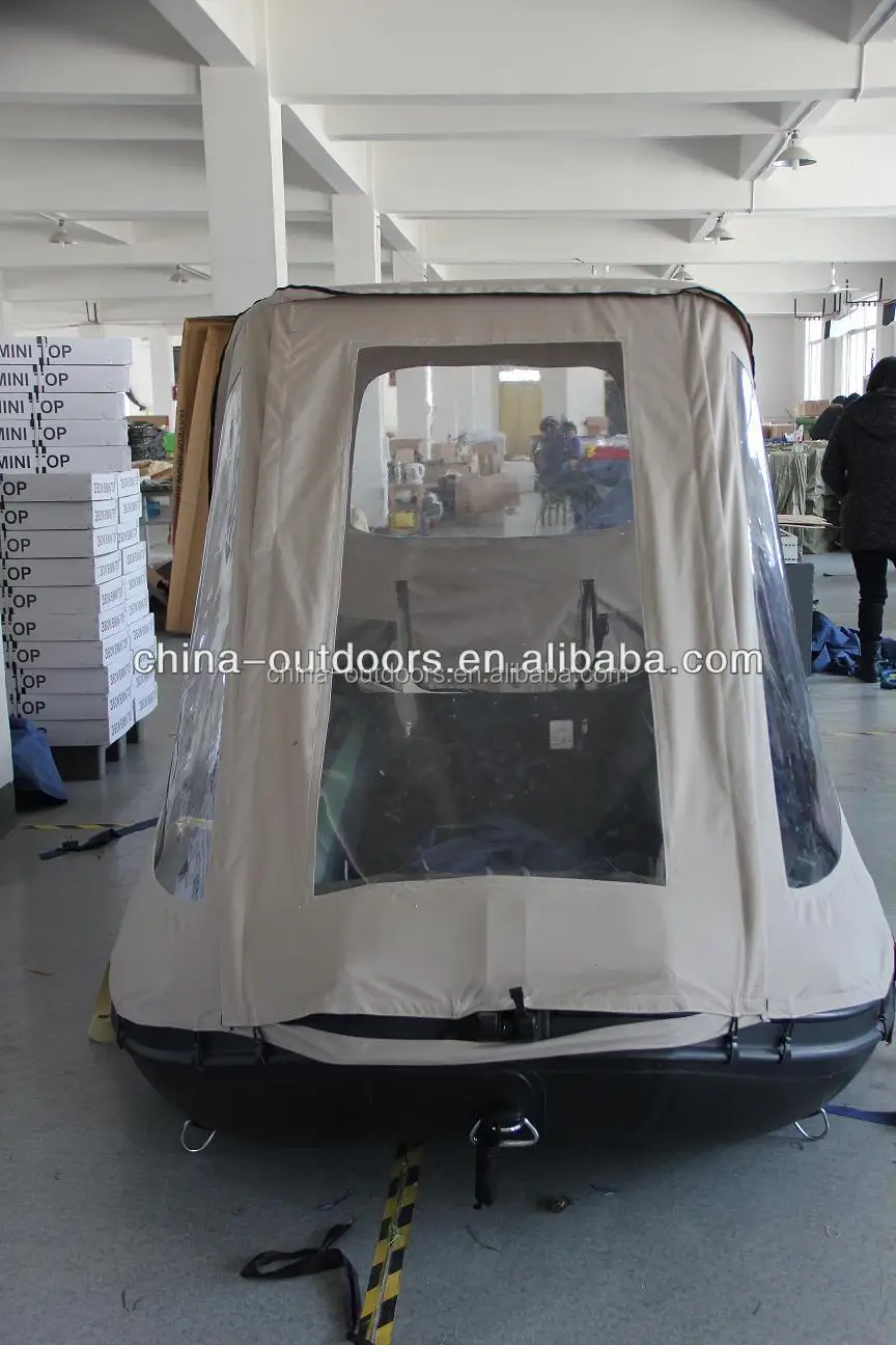Inflatable Boat Bimini Tent - Durable & Waterproof Protection