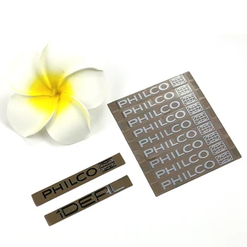 Custom Design Self Adhesive Electroforming Nickel Sticker Label - Buy ...