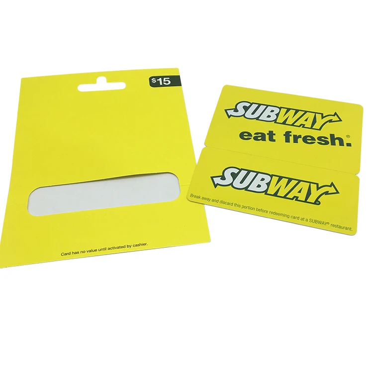 Factory Custom PVC Gift Card Packing Printed Coated Paper Gift Card ...