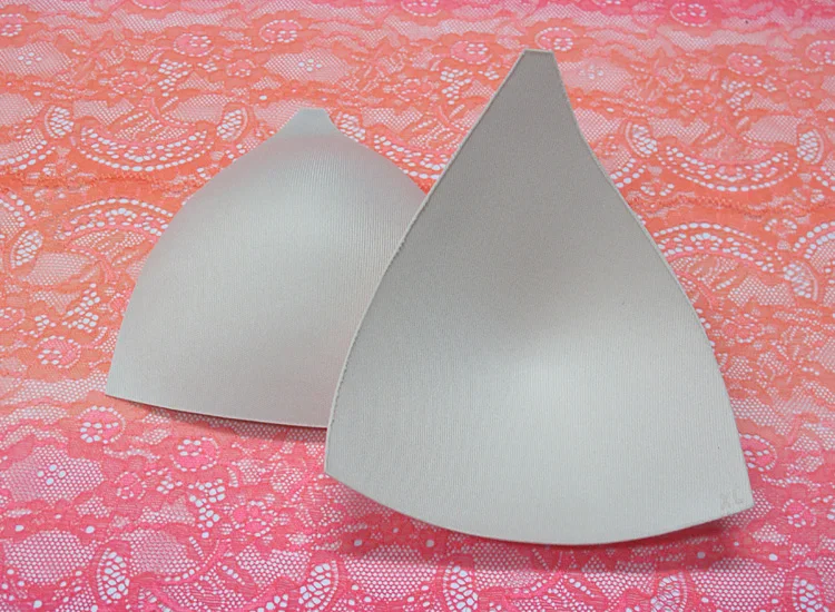 043 Bikini Accessories Young Girl Swimwear Bra Mold Cups Triangle Thin ...
