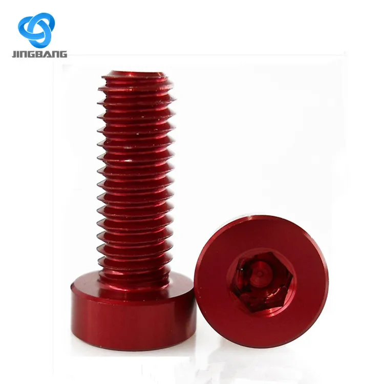 Factory Price Anodized Red Screw Aluminum Screw Bolt - Buy Aluminum ...