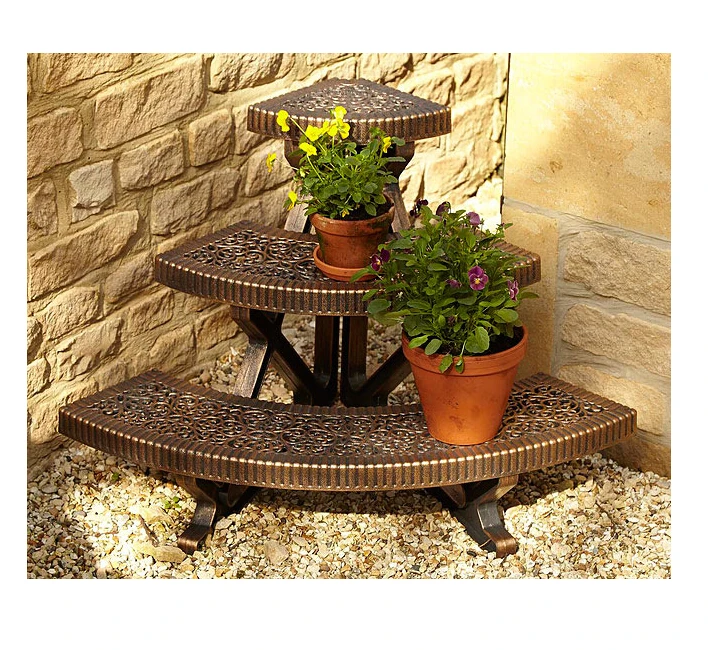 Alibaba.com: 3 Tier Corner Planter Flower Plant Pot Stand, ornamental ...