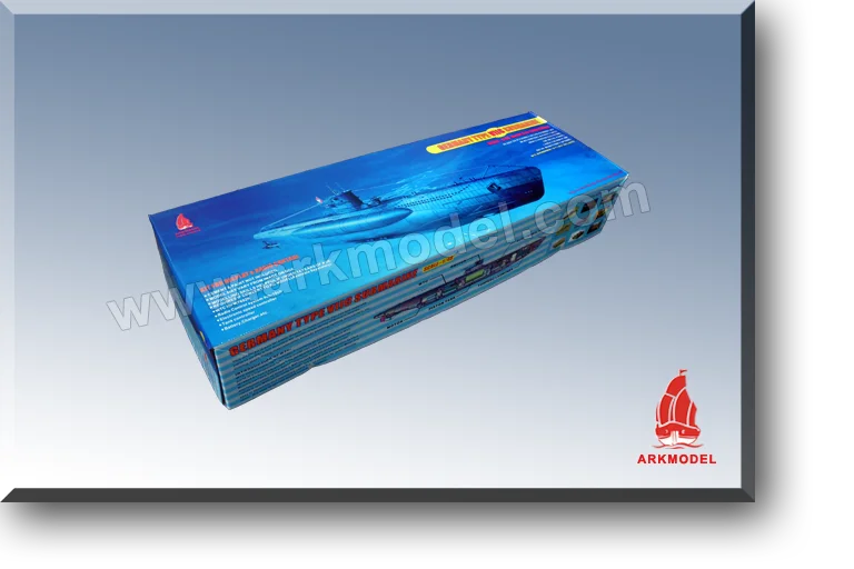 Arkmodel 1/48 Germany Type Viic Submarine Rc Submarine Kit C7602k Vii C ...