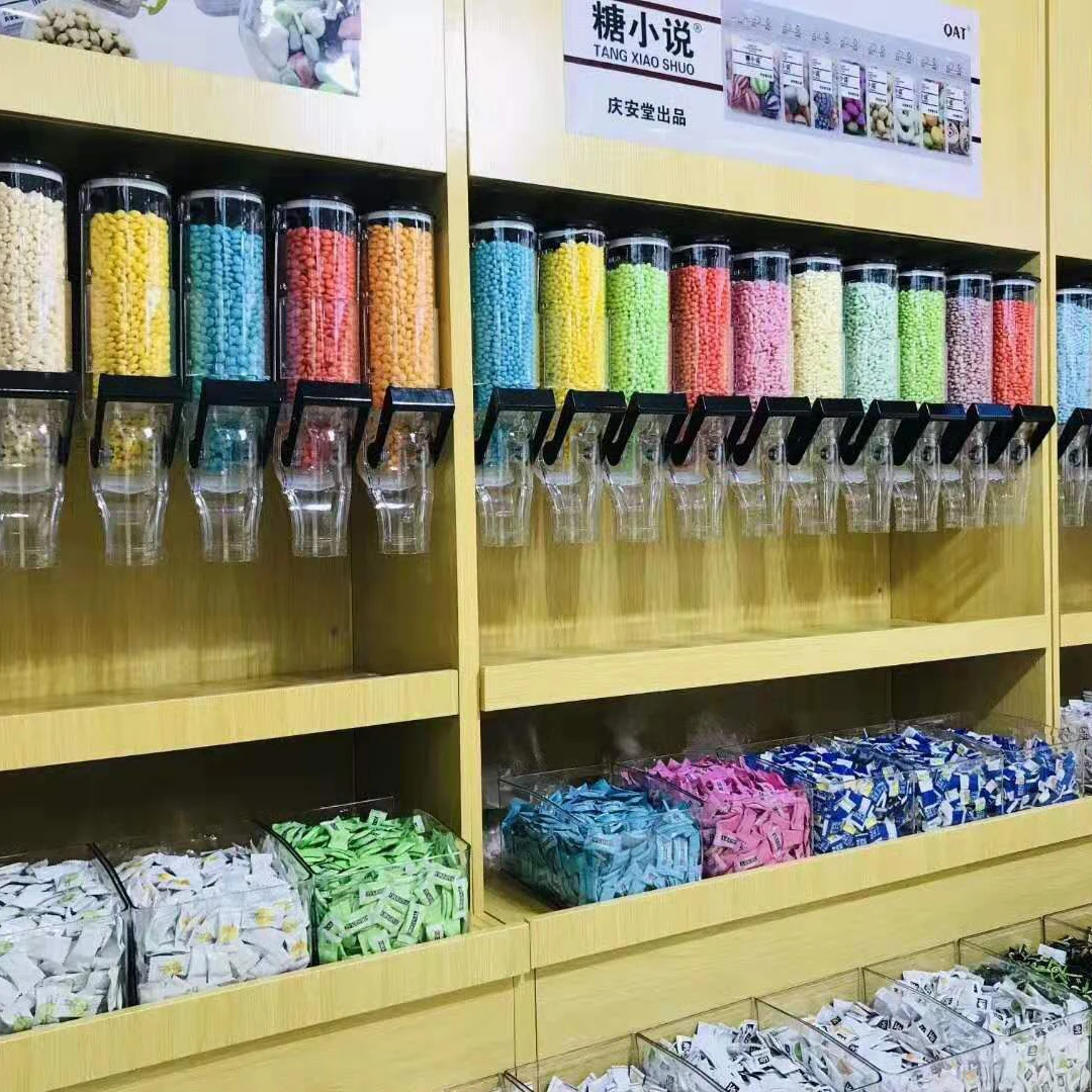 Distributeur de nourriture en vrac mural pour magasin de gros, noix ...
