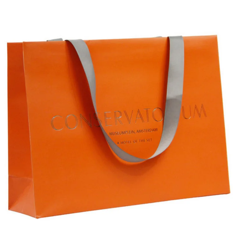 Wholesale Custom Paper Logo Printed Packaging Craft Bags