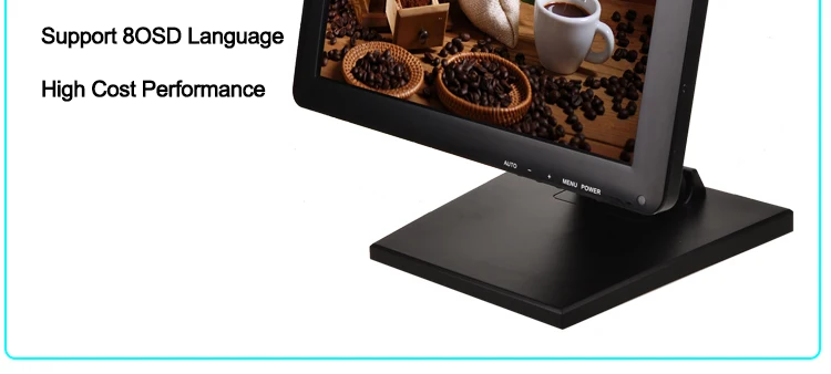 12 Inch Usb Touchscreen Monitor Widescreen 12.1 Inch Led Resistive ...