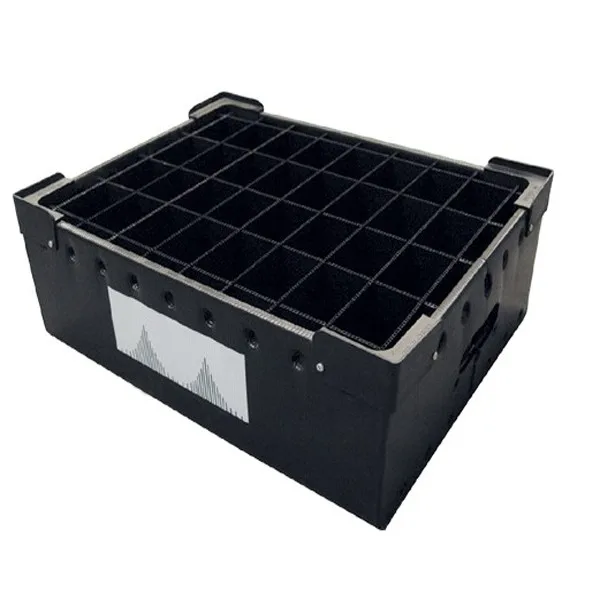 Anti-static Conductive Esd Black Pp Corrugated Plastic Storage Boxes ...