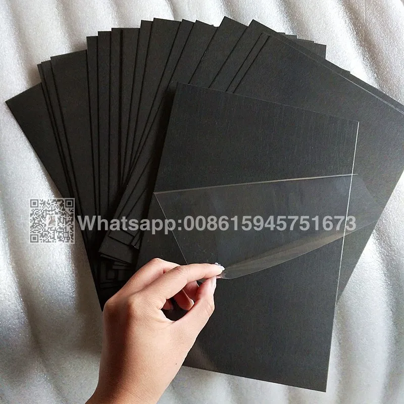 Digital Photo Album Self Adhesive Pvc Foam Sheet White/black Pvc Thin ...