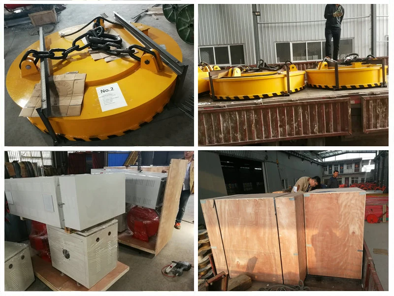 10ton Industrial Overhead Crane Lifting Magnet for Steel