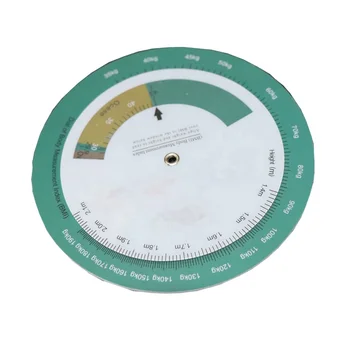 Bmi Wheel Calculator Scale Plastic Body Mass Index Medical Wheel Oem ...