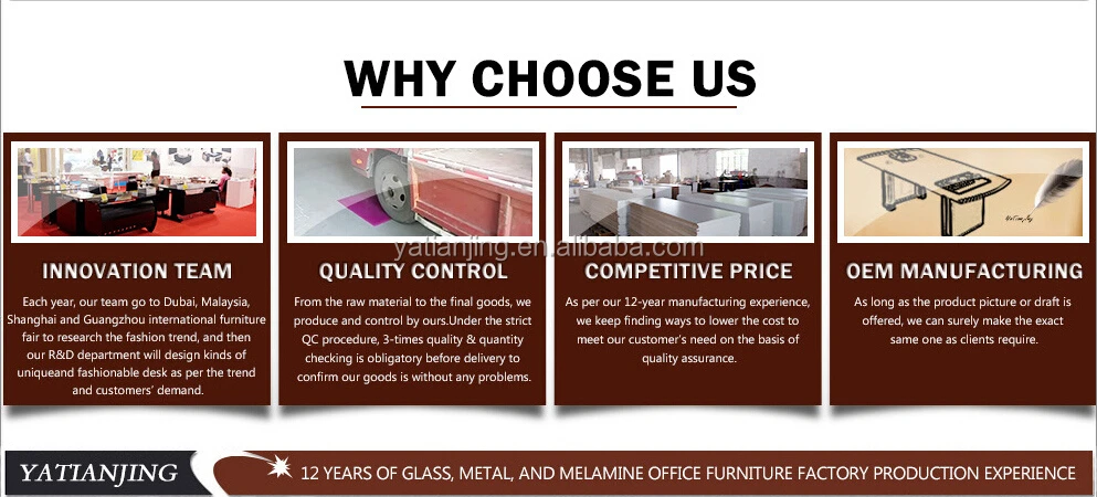 Luxury Staff Office Desk with Drawer Office Furniture Workstat Modular ...