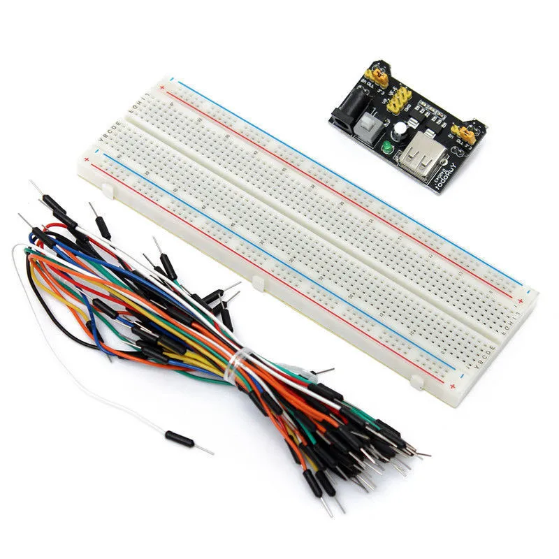 DIY KIT Protoboard Prototype Breadboard Solderless MB102 Power Supply Module 3.3V 5V ...