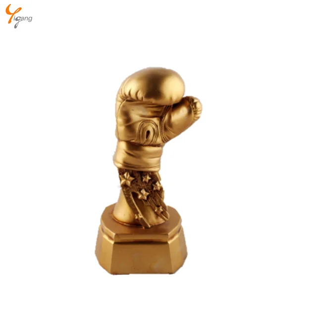 Different Sizes Resin Boxing Glove Souvenir Trophy - Buy Boxing Trophy ...