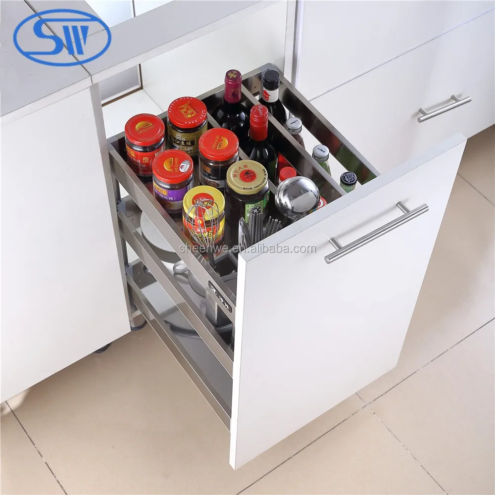 Modern Design Kitchen Storage Accessories Hight Quality Stainless Steel ...