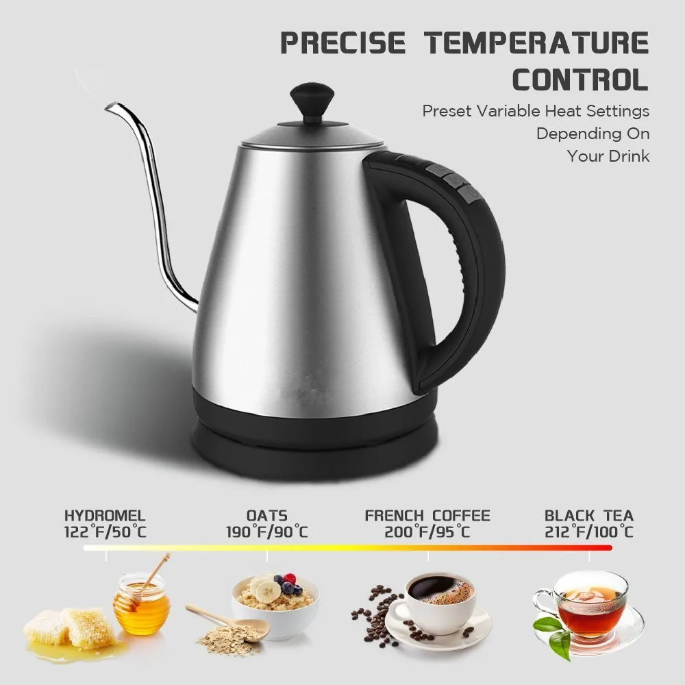 Smart Intelligent Smart Stainless Steel Kettle Coffee Tea Water ...