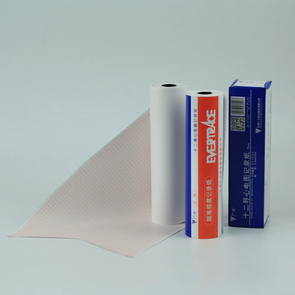 12 Channel Ecg Paper Ekg Paper Roll Z-fold Paper - Buy Medical Chart ...