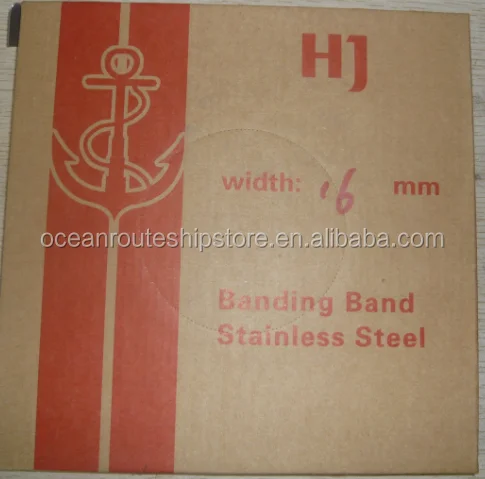 Marine Ship Use - STAINLESS STEEL BANDING BAND IMPA 614106