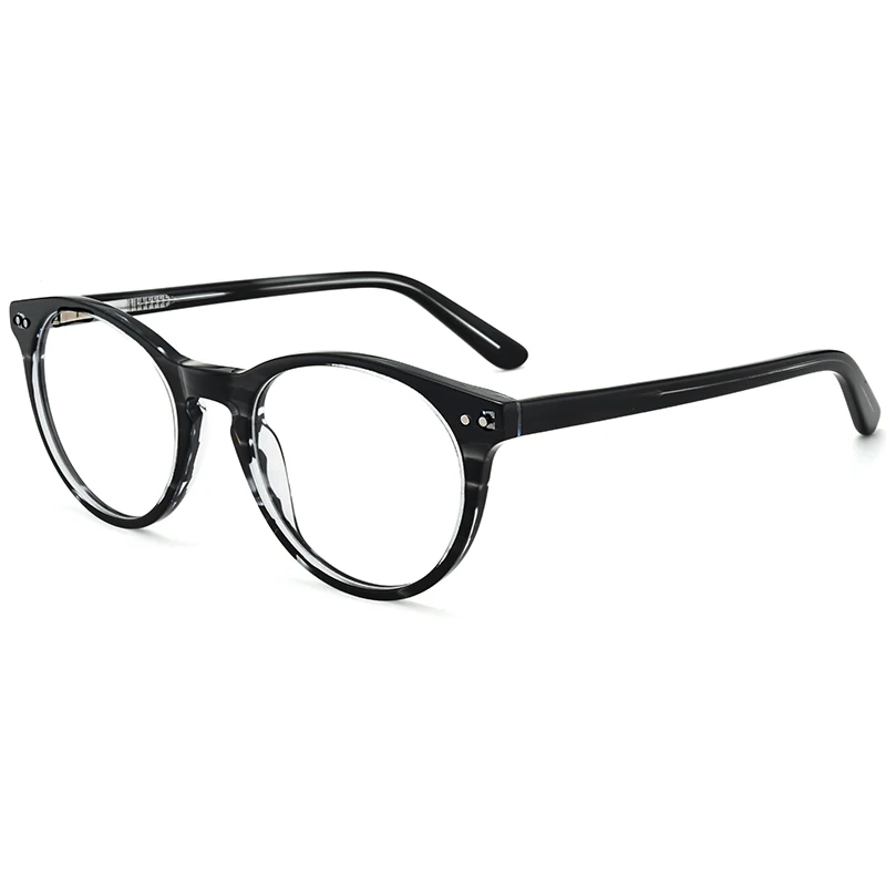 Hot Selling Acetate Material Custom Made Round Eyeglass Frames ...