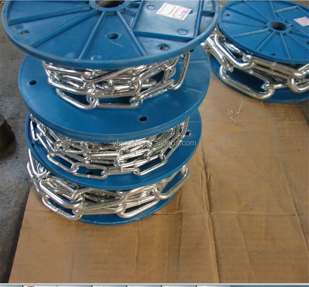 DIN 5685 A/C Short/Long Link Chain Galvanized Chain Stainless Steel ...