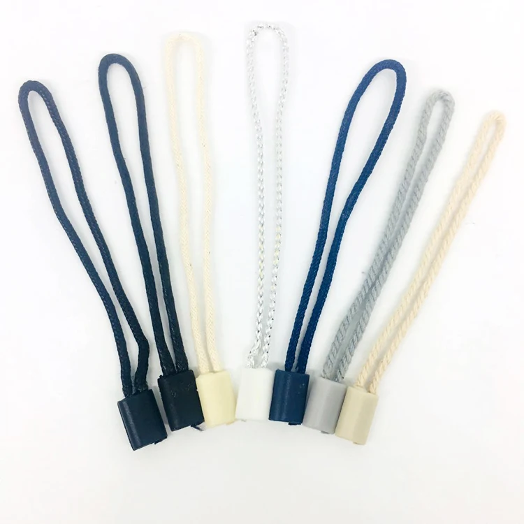 Custom Hang Tag String Bullet Seal Lock With Color Wax Cotton Cord ...