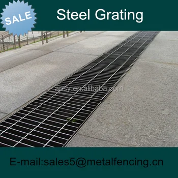 30x3 Galvanized Trench Grating Systems Steel Grating For Drain - Buy ...
