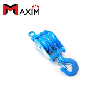 Wire Rope Lifting Snatch Block Multi Triple Sheave Pulley Block - Buy ...