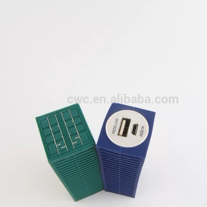 Custom Shape Design PVC Container Power Bank - Quick Charge