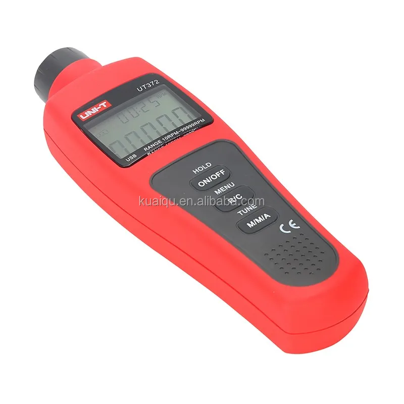 UNI-T UT372 Digital LCD Display USB Interface RPM Range 10RPM-99999RPM ...