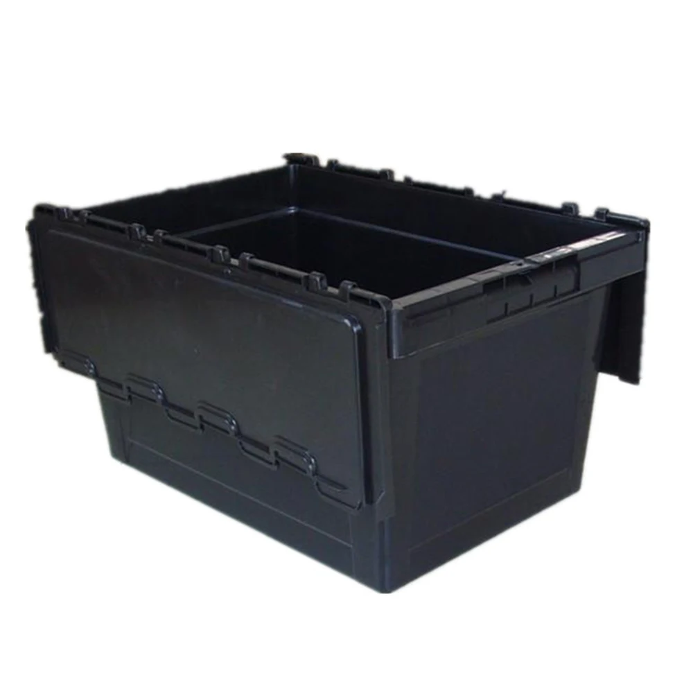65L Moving Storage Plastic Lockable Boxes - Secure & Convenient