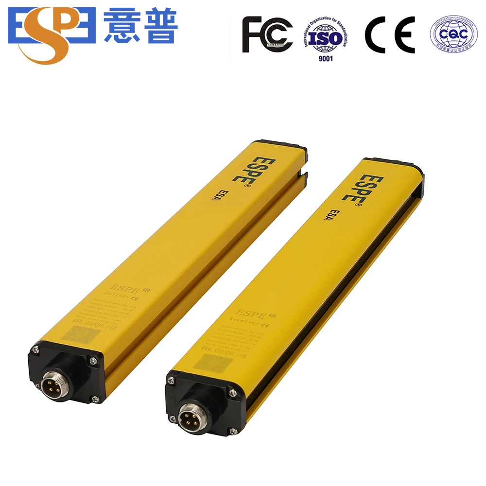 Dc 24v Voltage Npn/pnp/relay Output Safety Light Curtain Infrared ...