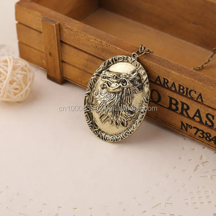 Custom Hot Sale Movie Peripheral Products Vintage Animation Necklaces ...