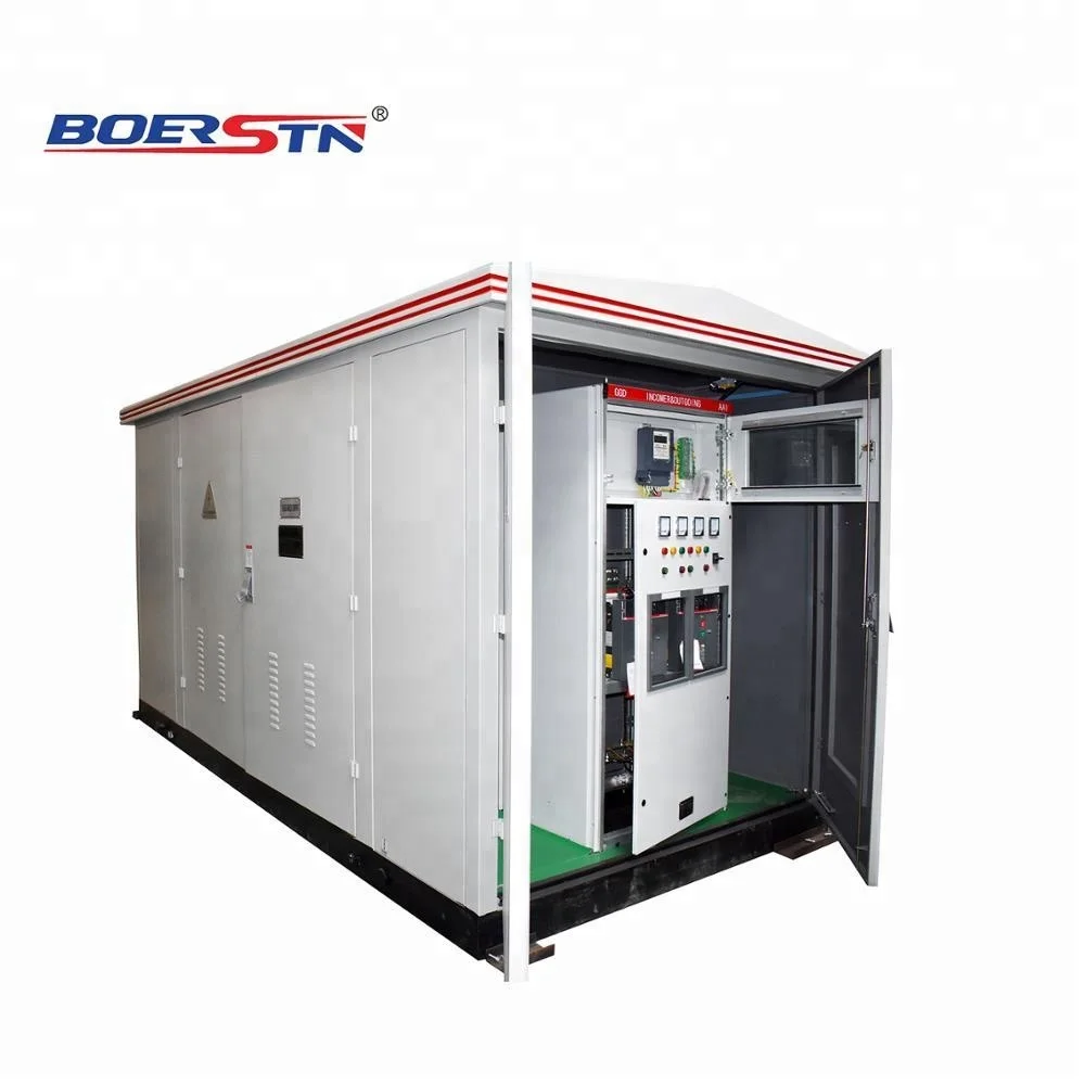Outdoor Containerized Transformer Minisub Mini Substation 3.3KV 6.0KV 6 ...