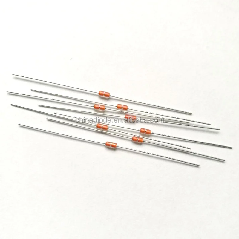High Temperature Resistance Glass Sealed Diode Ntc Thermistor 1k - Buy ...