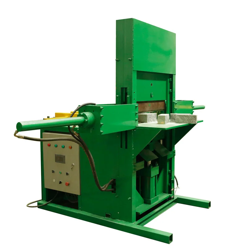 Open-frame Hydraulic Natural Stone Splitting Machines - Paver And ...