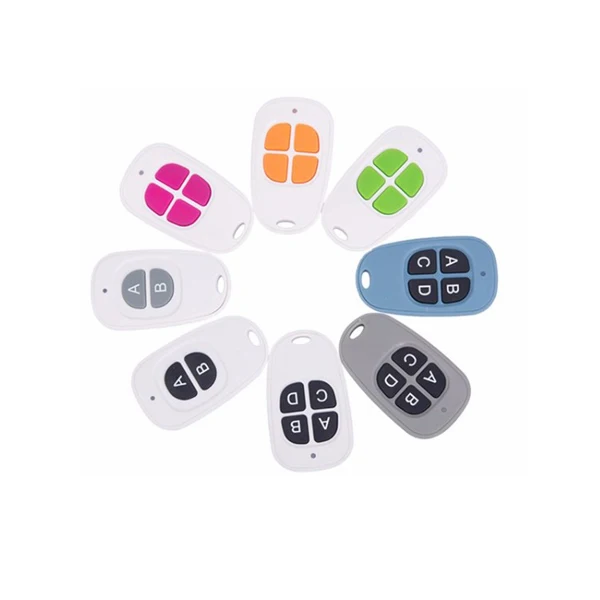 433mhz ABS Universal RF Clone Duplicator Transmitter 4-Button Smart Wireless Remote Control for ...