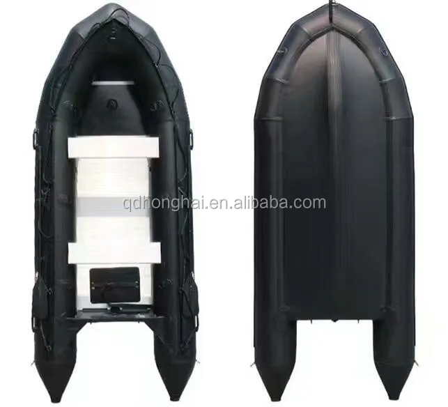 14ft Ocean Inflatable Pontoon Rubber Boat Hh-s430 With Ce - Buy ...