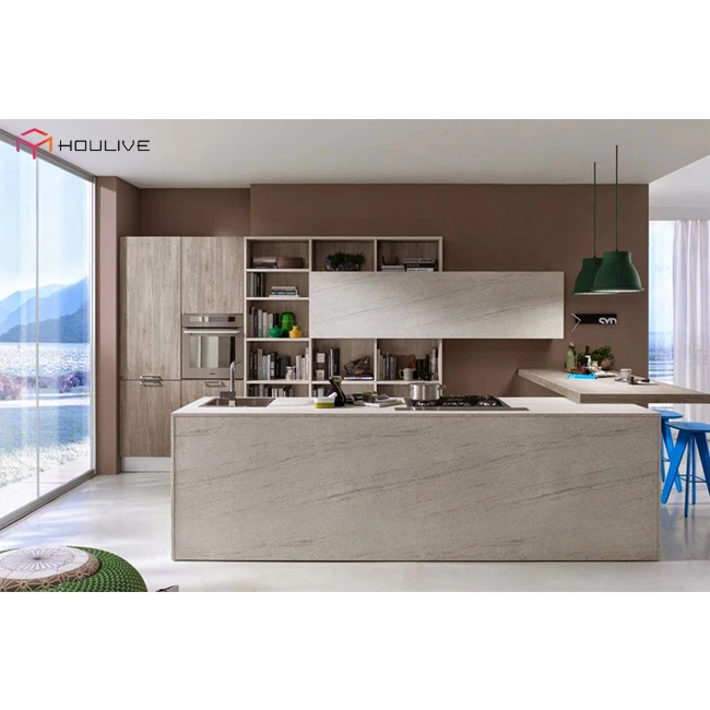 Italian Cleaf Material European Style Kitchen Cabinets Furniture For ...