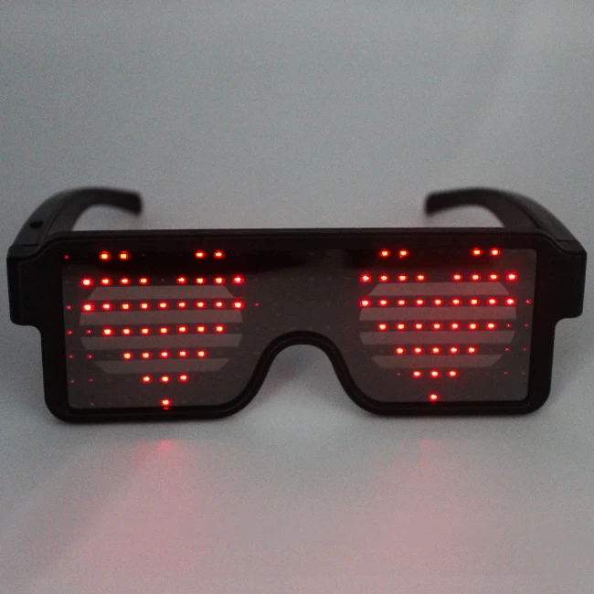 Multi Colors LED Eye Glasses - Perfect for Parties & Raves