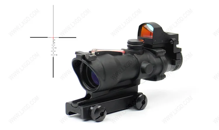 New Arrival Cheap Price 4x32 Acog Dual Illumination Red Optic Scope ...