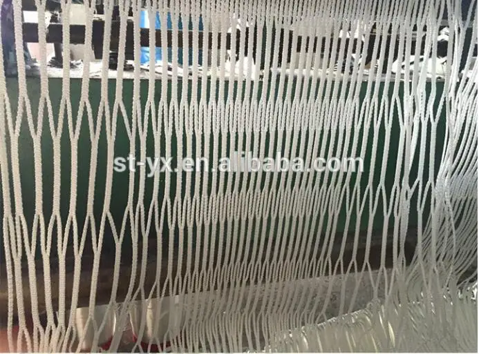 High Quality Nylon Knotless Raschel Fishing Net for Farming