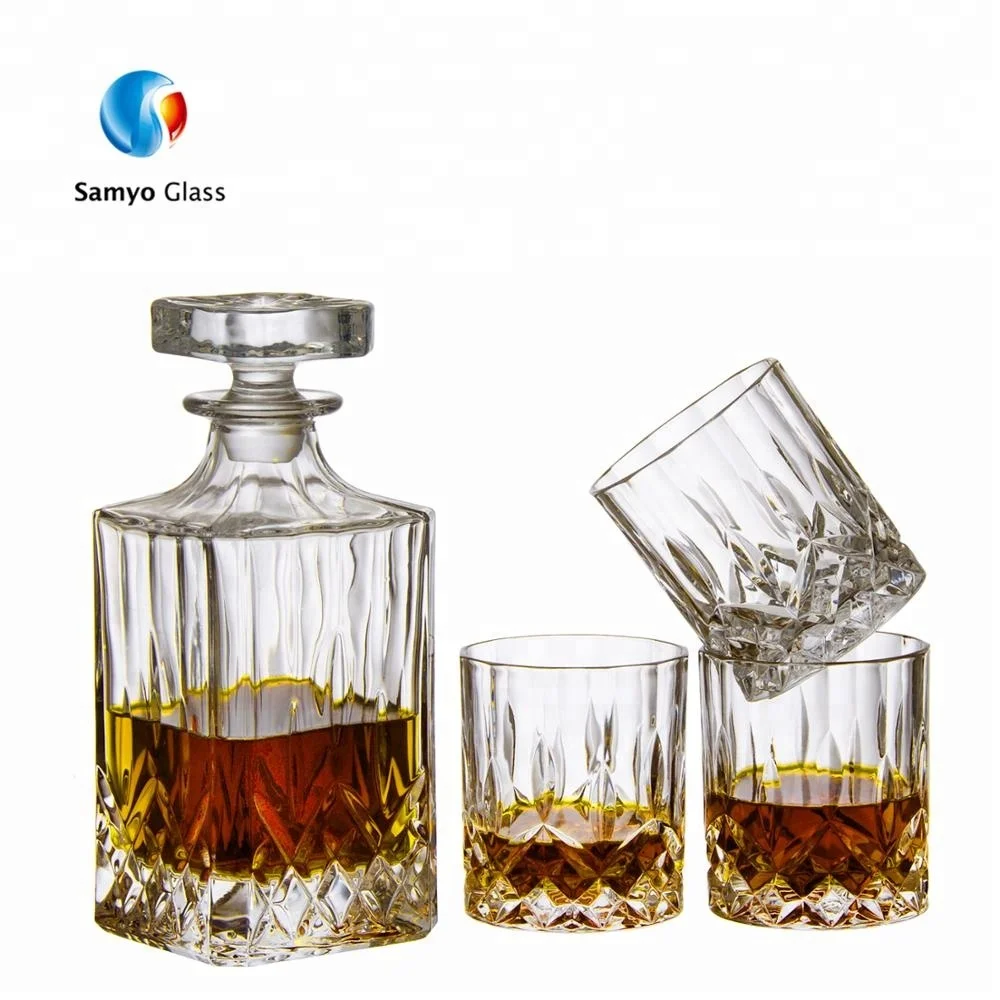 Wholesale Handmade Fancy Diamond Whiskey Glass Custom Wine Glass 750ml ...