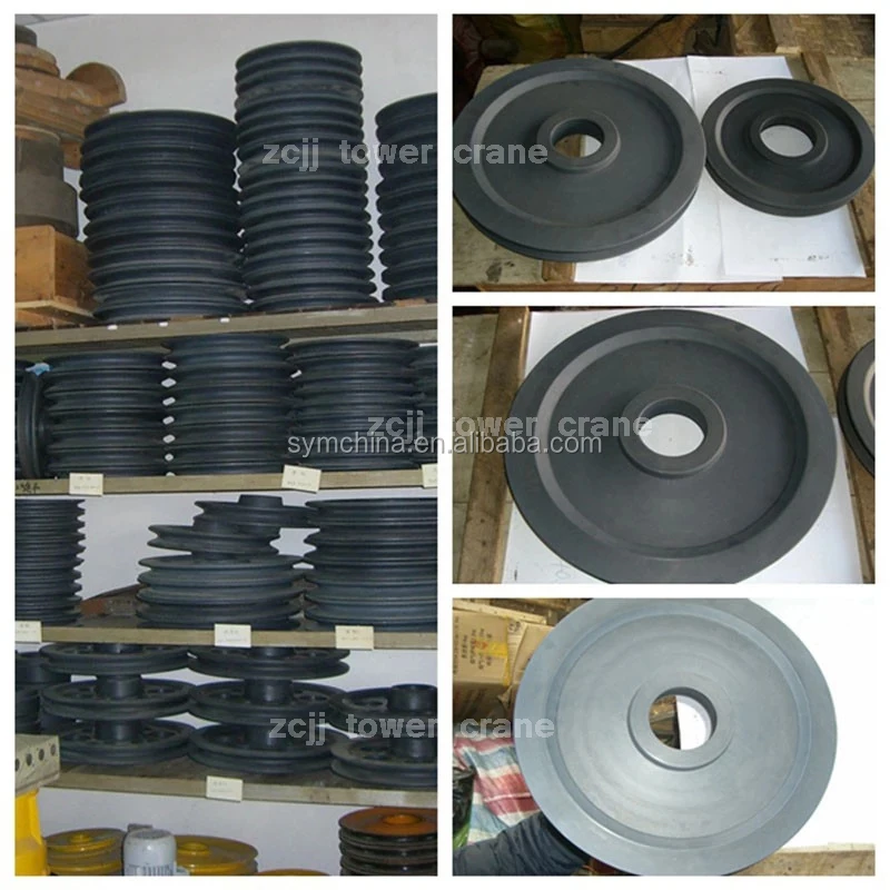 Tower Crane Lifting Nylon Pulley High Wear-Resistant Nylon Wheels Nylon ...