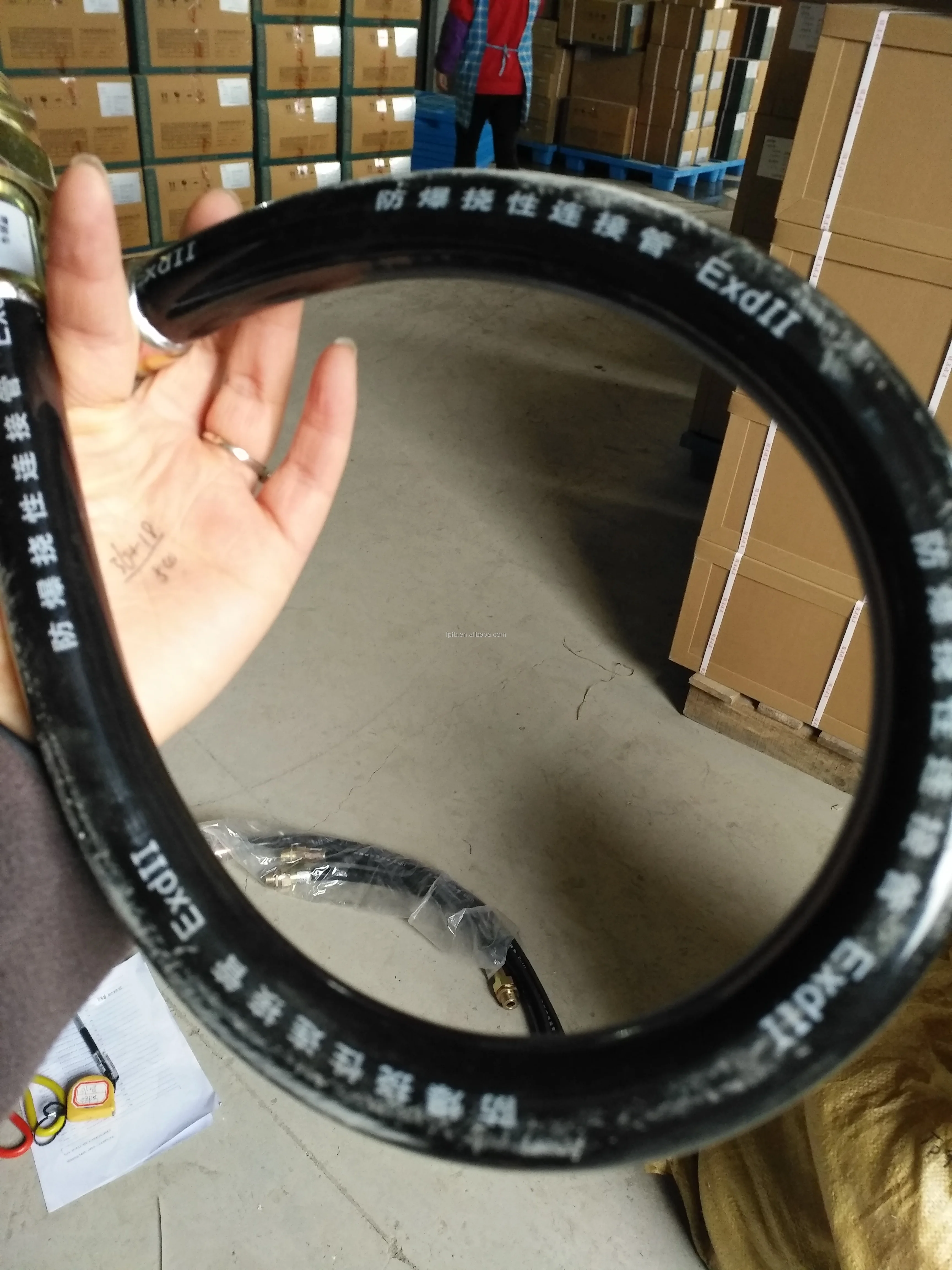 High Quality Pvc Stainless Steel Explosion Proof Ex Flexible Connecting ...