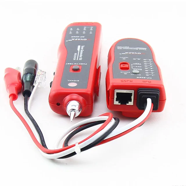 Network Wire Tracker RJ45 RJ11 with Alligator Clip NF-806R