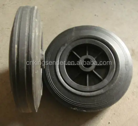 5 Inch Small Solid Rubber Wheels For Hotel Luggage Cart,Shopping ...